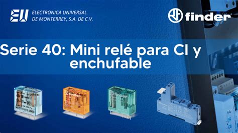 Tipos De Relevadores Electrónica Universal