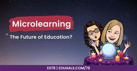 Microlearning The Future Of Education E078 Edugals