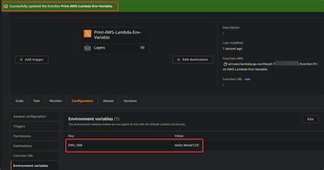 Getting Started With Aws Lambda Environment Variables