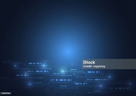 기술 회로 보드 텍스처와 추상 디지털 배경입니다 전자 마더보드 그림입니다 통신 및 공학 개념입니다 벡터 일러스트 레이 션 0명에 대한 스톡 벡터 아트 및 기타 이미지