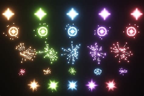 Pixel Fireworks Vfx Effects Urp Vfx Unity Asset Store