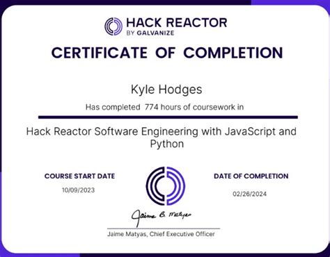 Kyle Hodges Dmin On Linkedin I Have Officially Completed My Software Engineering Bootcamp Through