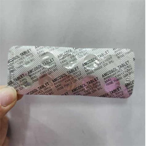 Primes Amcosol Tab 30mg 10sstp Shopee Malaysia
