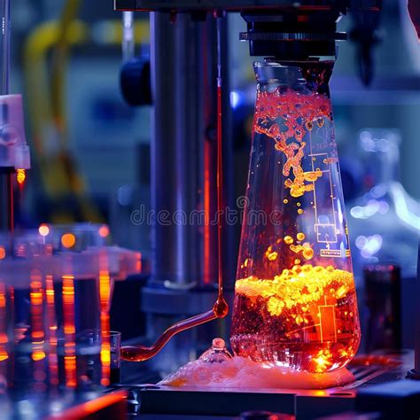 Latest Lab Of Scientific Experiments Light Effects In The Liquid Stock