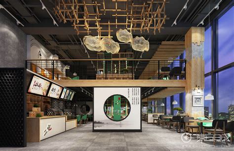 二宽兰州牛肉拉面 18年专业餐饮设计公司饭店装修餐厅装修 东方日成餐饮设计