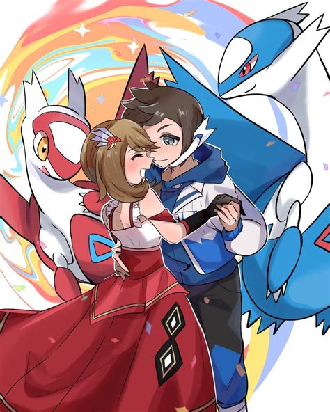 May Brendan Latias Latios May And More Pokemon And More Drawn By Whitecrow Danbooru