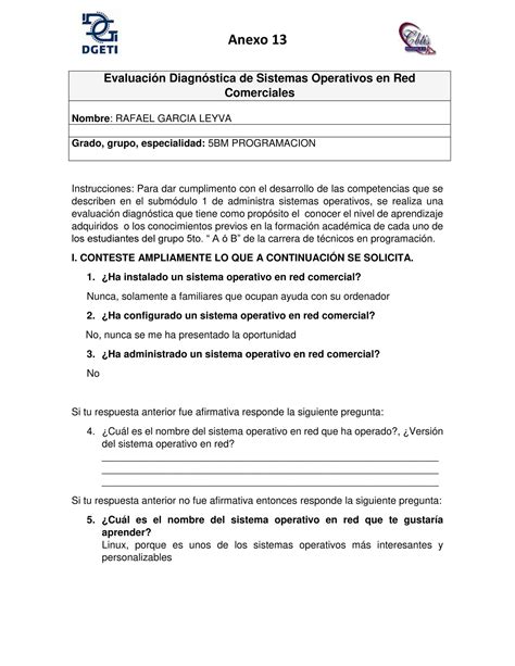 Pandas Test De Evaluación Diagnóstico De Maquinas Virtuales Page 2
