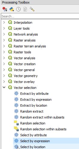 Spatial Query In Qgis 30