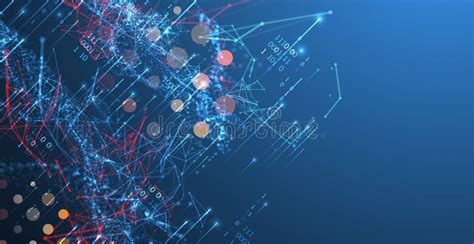 Big Data Abstract Digital Futuristic Vector Illustration On Technology Background Data Mining
