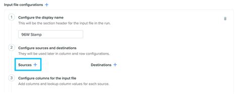 Configure The Sources Of The Input File Generator Benchling