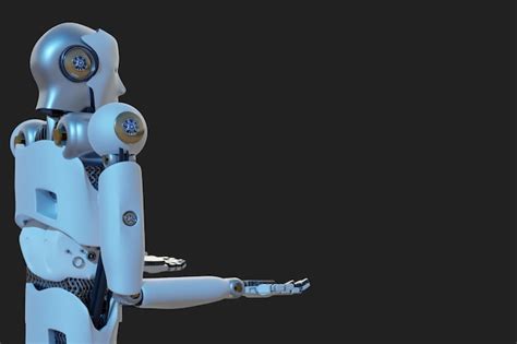 로봇 메타버스 Vr 아바타 현실 게임 사람들의 가상 현실 블록체인 기술 프리미엄 사진