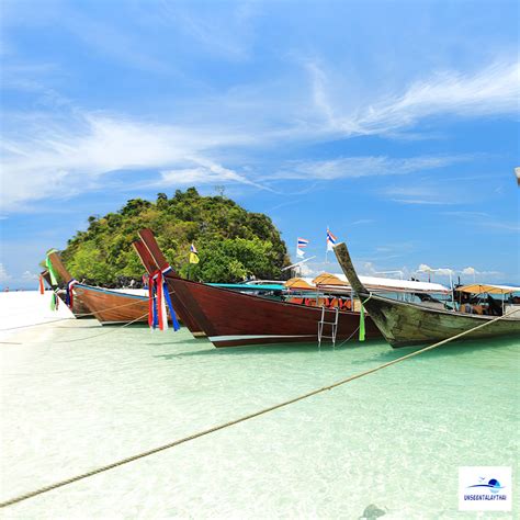 ทัวร์กระบี่ 4เกาะไร่เลย์ ทะเลแหวก โดยเรือสปีดโบ๊ท Speed Boat Unseentalaythai