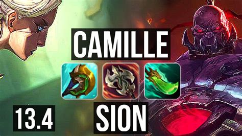 Camille Vs Sion Top 1117 28m Mastery 800 Games Legendary