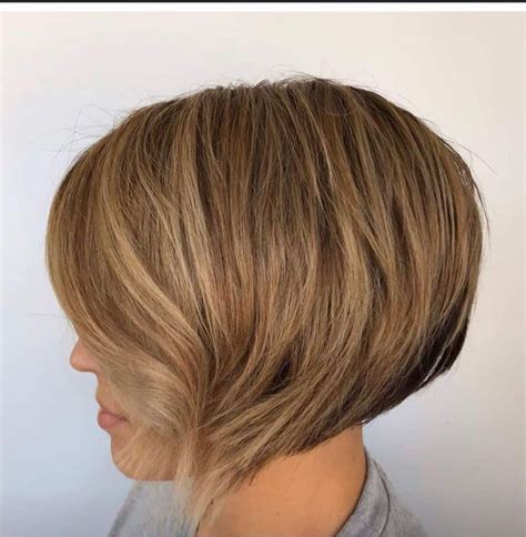 Did You Know That The Chin Length Stacked Bob With Bangs And An Undercut Is Perfect If You Have