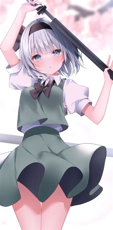 Konpaku Youmu Touhou Drawn By Komomoptkrx Danbooru