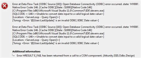 Sql Query To Filter The Data In Odbc Source Ssis Using Variable