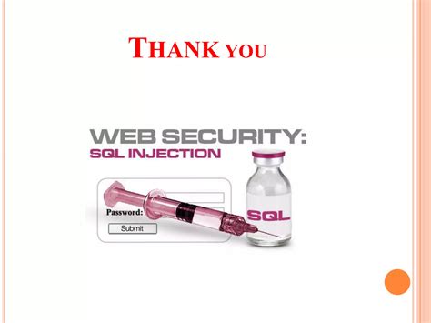 Ppt On Sql Injection Pptx