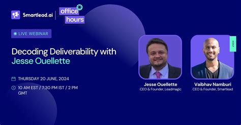 Vaibhav Namburi On Linkedin Jesse Ouellette Not Going To Tell You