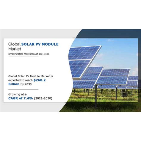 Solar Pv Module Market Pioneering Renewable Energy Solutions