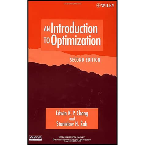 قیمت و خرید کتاب An Introduction To Optimization 2nd Edition اثر جمعي