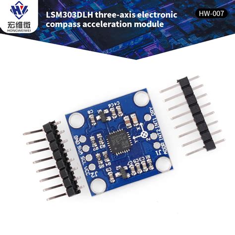 Gy 51 Lsm303 Lsm303dlh Dlh Three Axis Electronic Compass Acceleration Module Electronic Sensor