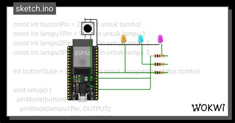 Ledpusbutton Atha Rpl2 Wokwi Esp32 Stm32 Arduino Simulator
