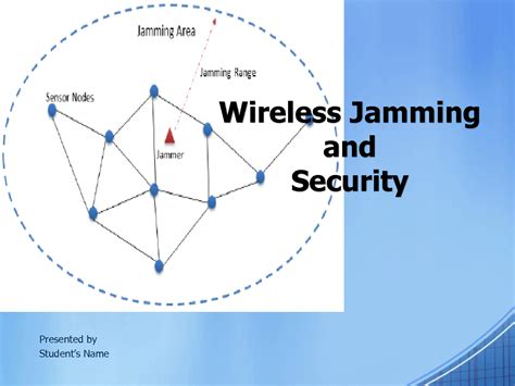 wireless sensor network jamming attack at leona flowers blog