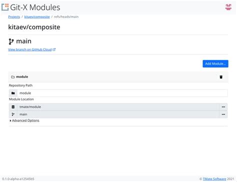 git x modules · github marketplace · github