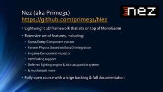 Monogame Extensions Engines Ppt