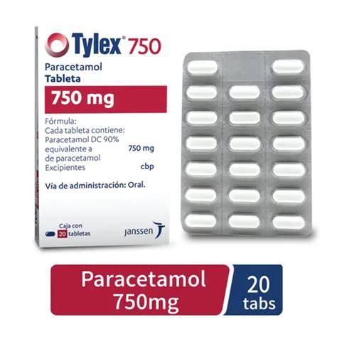 Tylex 750 Paracetamol Pharmacare