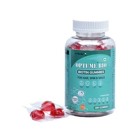 Buy Optume Bio Strawberry Flavour Gummies 30s Online At Upto 25 Off Netmeds