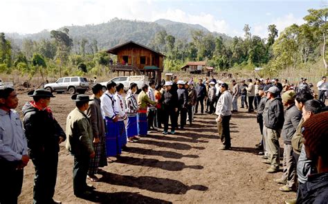 ကချင်ပြည်နယ်ဝန်ကြီးချုပ် ဦးခက်ထိန်နန် အထက်ဆန်ဂေါင် လုံနဒမ်း ဇီယာဒမ်းလမ