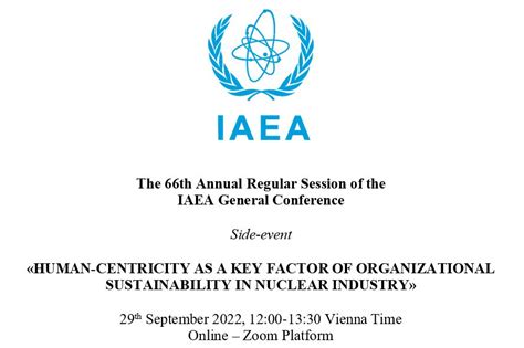 Lisa Lande Phd On Linkedin Resilient Iaeagc Nuclearpower