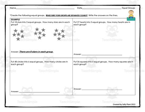 Equal Groups Multiplication Intro By Teach Simple