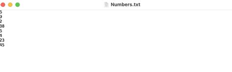 Solved Numbers Develop A Program That Displays The Largest