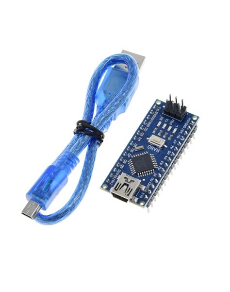 Контроллер Arduino Nano V3 Miniusb с распайкой купить на сайте Arduinoshop