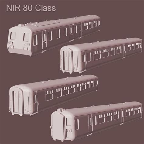 Archivo Stl Nir Clase 80 Thumper Dmu Body Set 🚂 ・objeto De Impresión 3d Para Descargar・cults