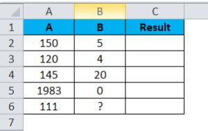 QUOTIENT In Excel Formula Examples Uses Of QUOTIENT Function