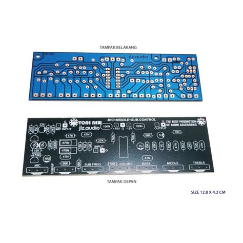 Pcb Tone Control Extra Subwoofer Middle Mic Lazada Indonesia