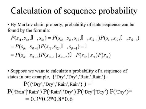 Introduction To Hidden Markov Models Markov Models Set