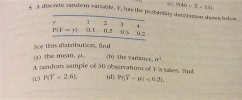 Why Isnt A Continuity Correction Of 1 2x50 Used In C The Answer Hasnt Used A Cc R Askmath