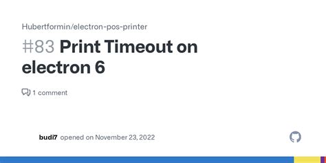 Print Timeout On Electron 6 · Issue 83 · Hubertforminelectron Pos