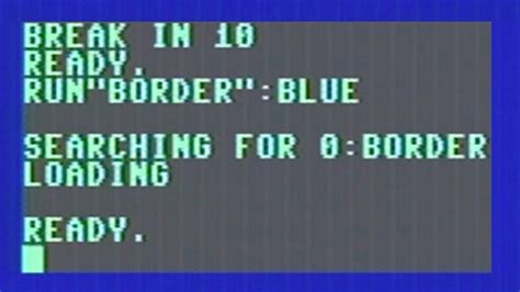 Adding Command Line Esque Parameters To C64 And C128 Programs Youtube