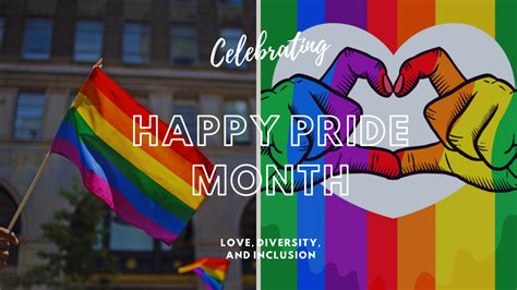 Happy Pride Month Celebrating Love Diversity And Inclusion Strange
