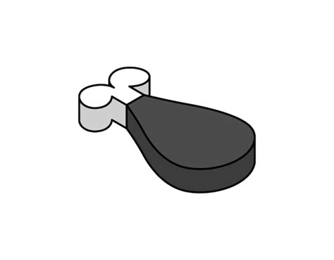 Premium Vector Meat Isometric Design Icon Vector Web Illustration 3d Colorful Concept