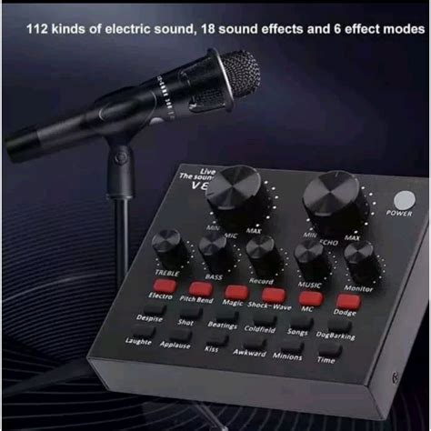 Jual Soundcard V8 Sound Card V8s V8 Bluetooth Audio Usb External Live Mixer Audio Soundcard