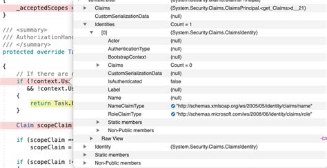 User Is Not Authenticated In Authorizationhandlercontext Of Handlerequirementasync Method In