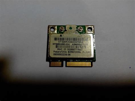 Wifi Kartica Za Laptop Broadcom Bcm94312hmg