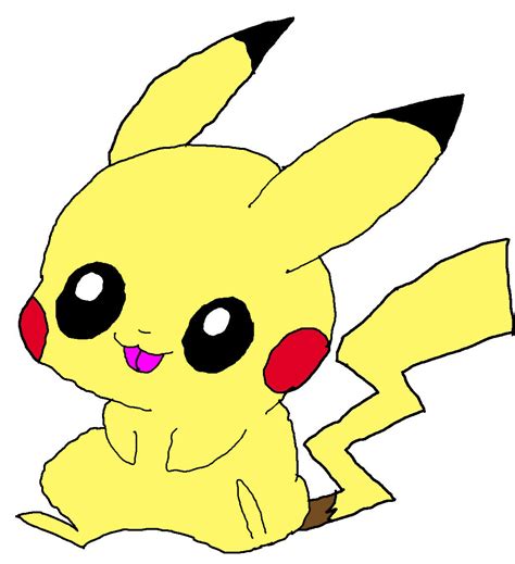 Cute Baby Pikachu Drawings