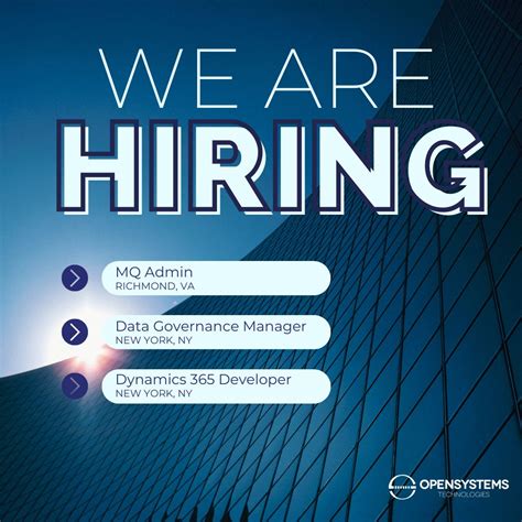 open systems technologies on linkedin attention job seekers exciting
